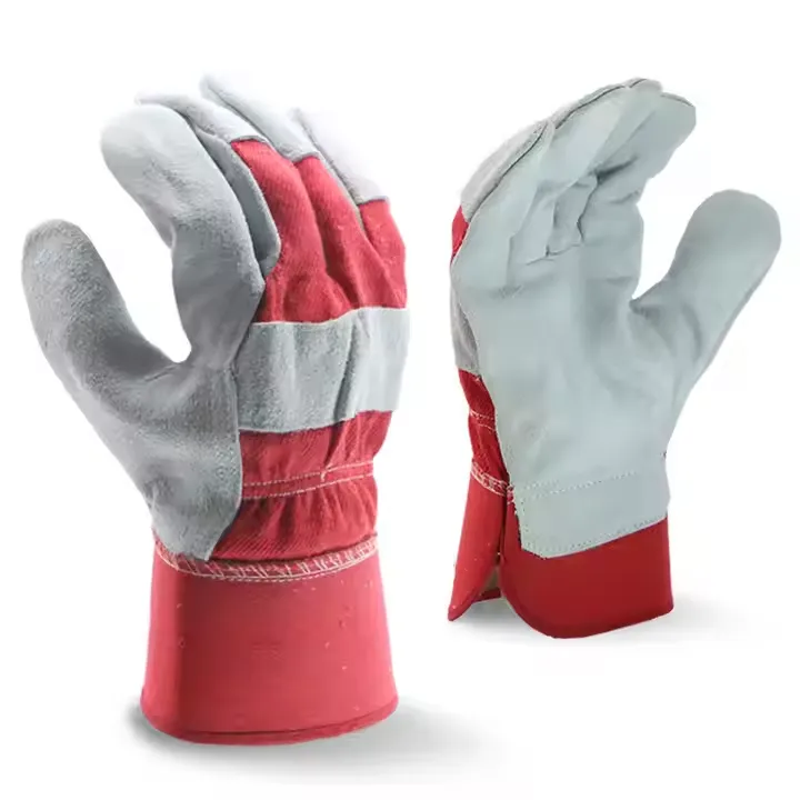 Premium Welding Gloves - Cow Split Leather Heat Protection
